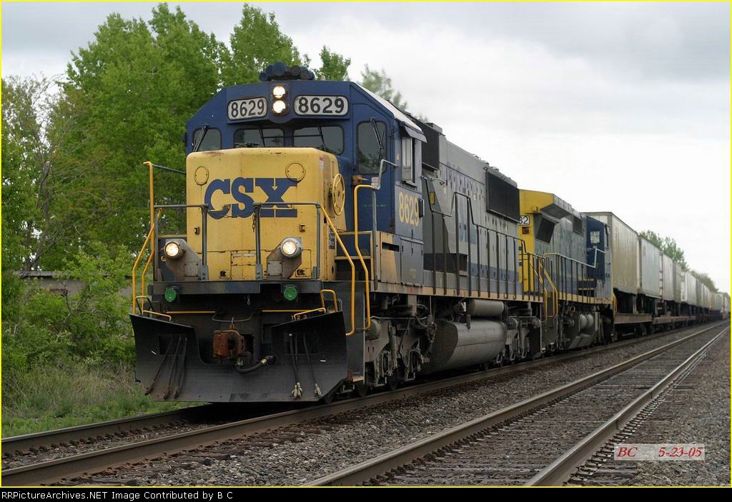 CSX 8629 5/23/2005